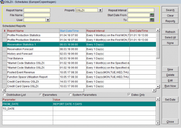 How to set up an Opera reports export - PMI KB by d2o
